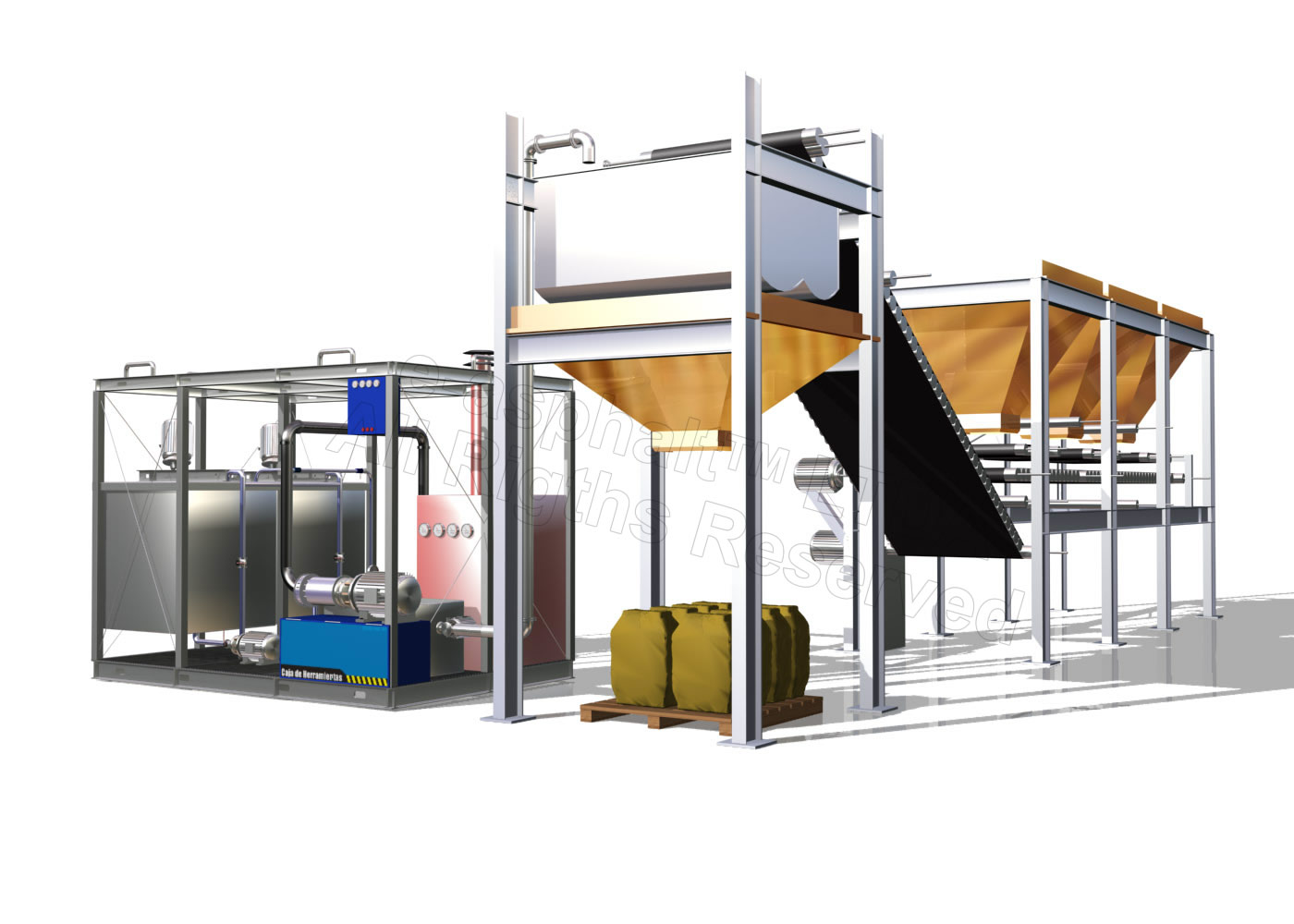 Emulsion cold mix asphalt plant – easfalto