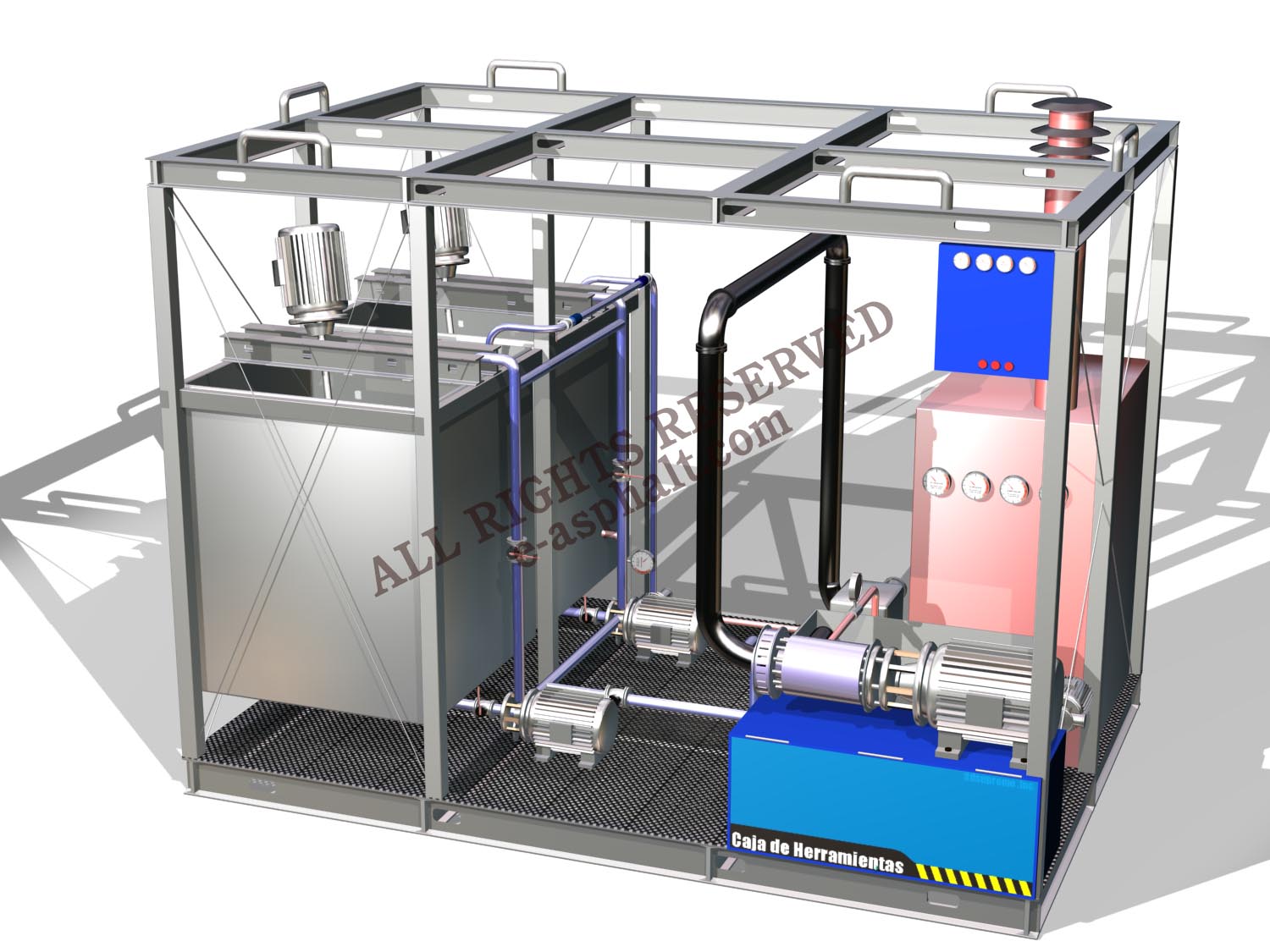 Asphalt emulsion portatile plant – easfalto